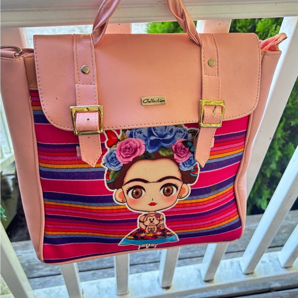 Frida Kahlo-Themed Backpack - Gem
